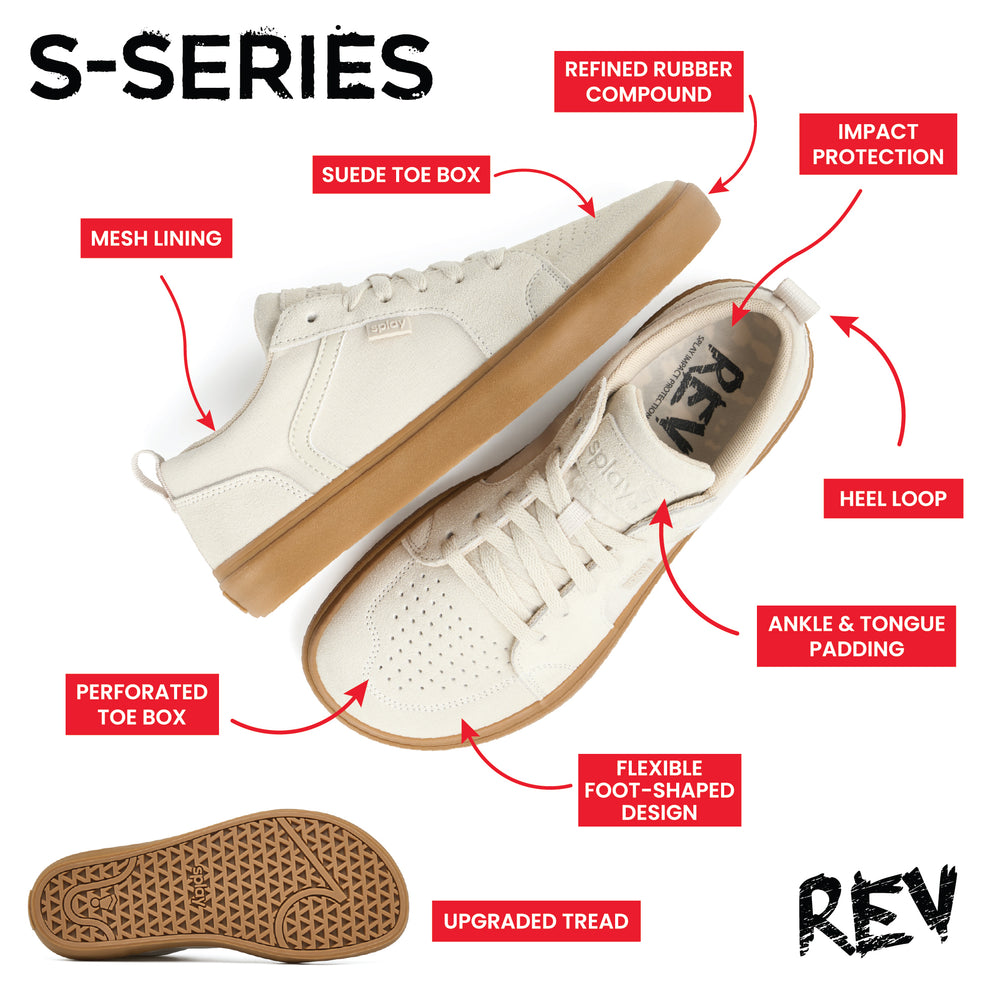 REV Skate Shoe – Wide Toe Box, Zero Drop & Maximum Grip Shoes – Splay Shoes